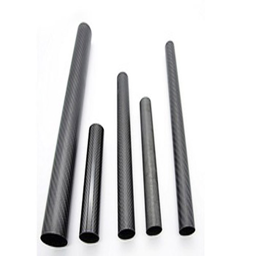 Different Type of Black Carbon Fiber Round Tube
